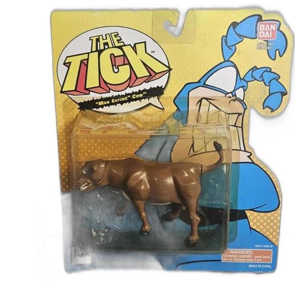 Toys | 1994 Vintage Man Eating Cow Figure Action Figure 1994 Bandai The ...
